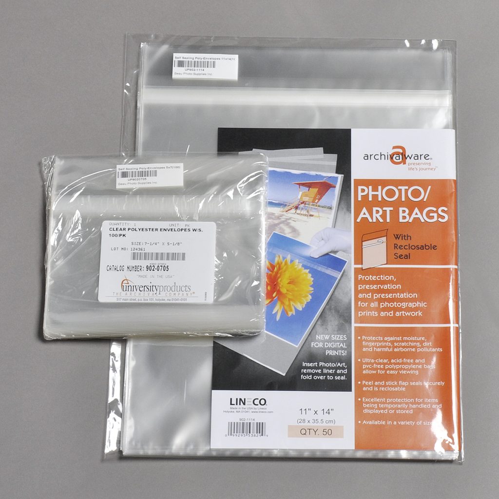 Lineco Dura-Clear Polypropylene Envelopes – Beau Photo Supplies Inc.