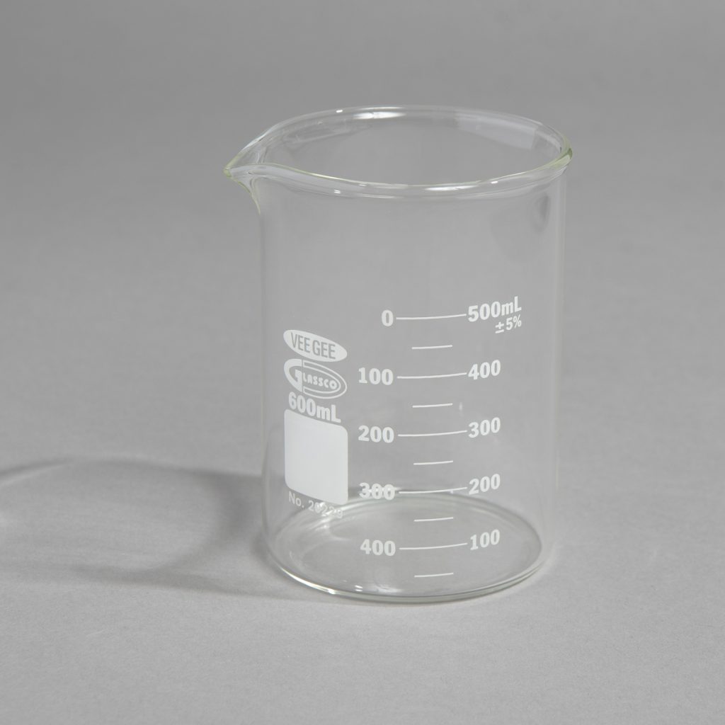 VEE GEE 500ml Glass Beaker – Beau Photo Supplies Inc.