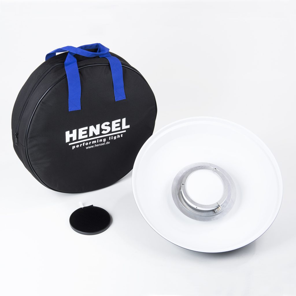 Hensel Beauty Dish Kit with 7” Grid and Transport bag – Beau Photo Supplies Inc.